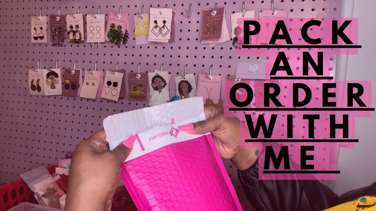 Pack An Order With Me | Online Boutique - YouTube