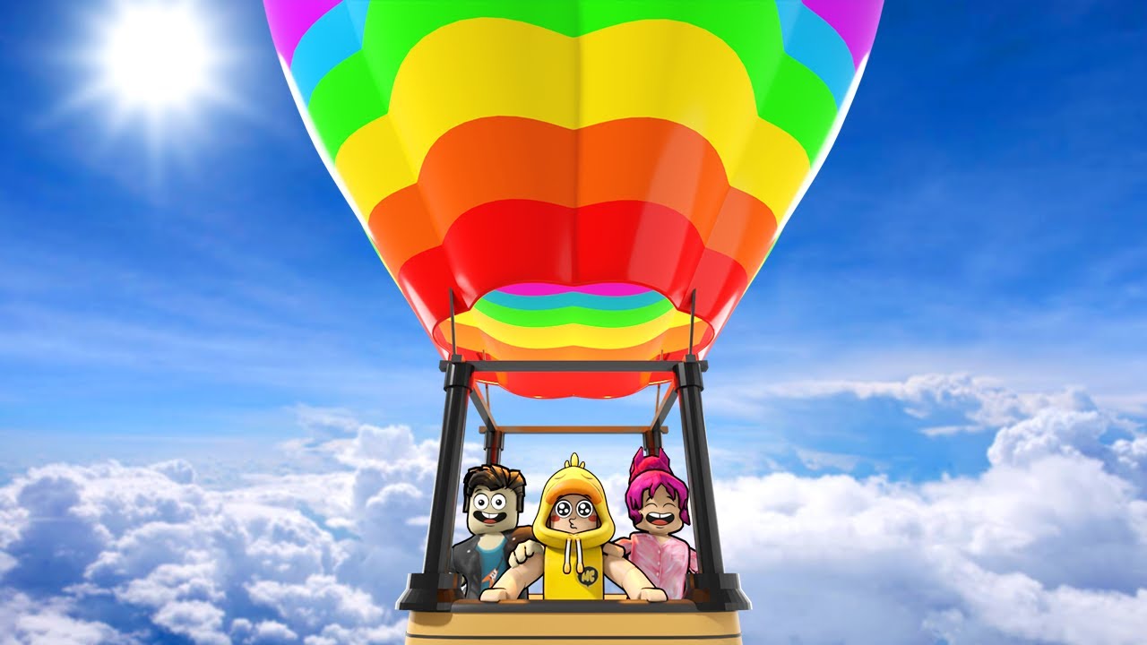 Naik Balon Udara Yay! - Roblox Magic Balloon [Story] - YouTube