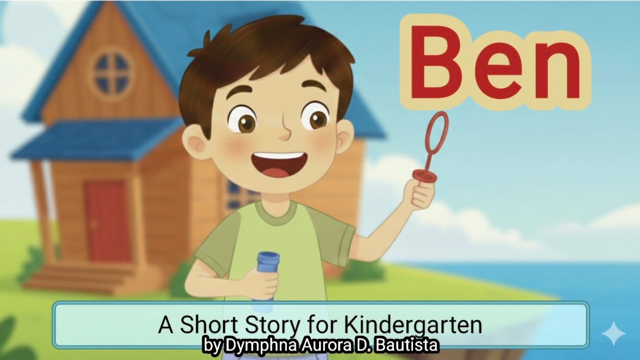 "Ben" | Short Story for Kindergarten| Reading and Comprehension - YouTube
