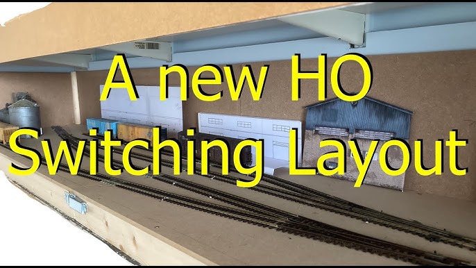 Small Switching Layout Plans Ho Train Shelf