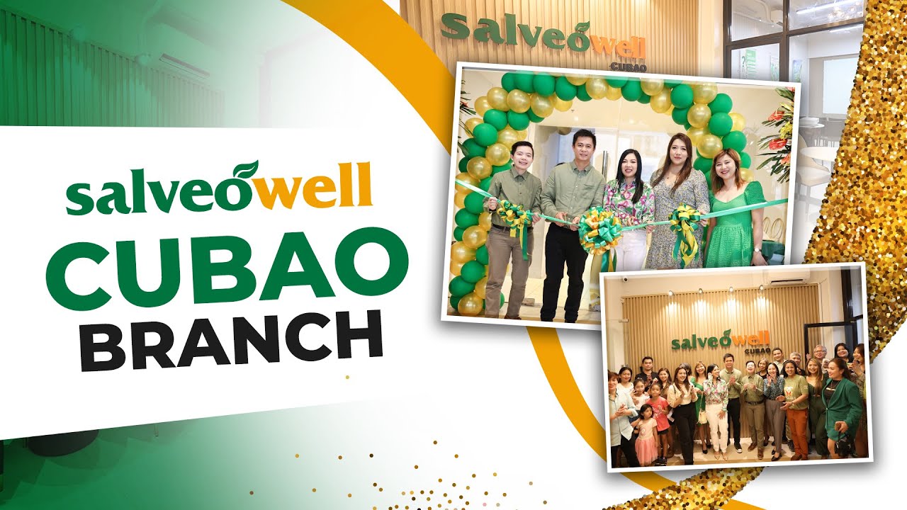 Salveowell Cubao Branch Opening (Salveo Barley Grass Manila Office ...