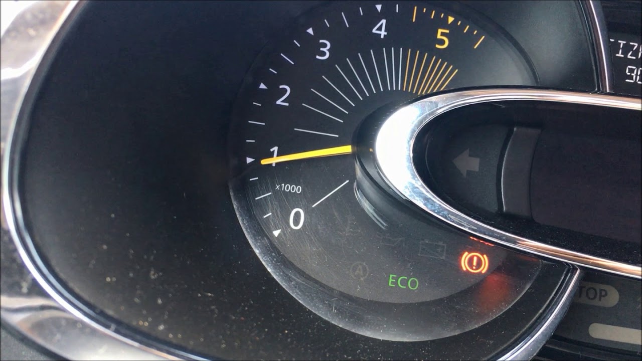 Renault Clio 1.5dci engine DPF regeneration - YouTube