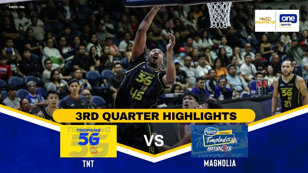 TNT vs. MAGNOLIA | 3RD QUARTER HIGHLIGHTS | PBA SEASON 50 PHILIPPINE ...