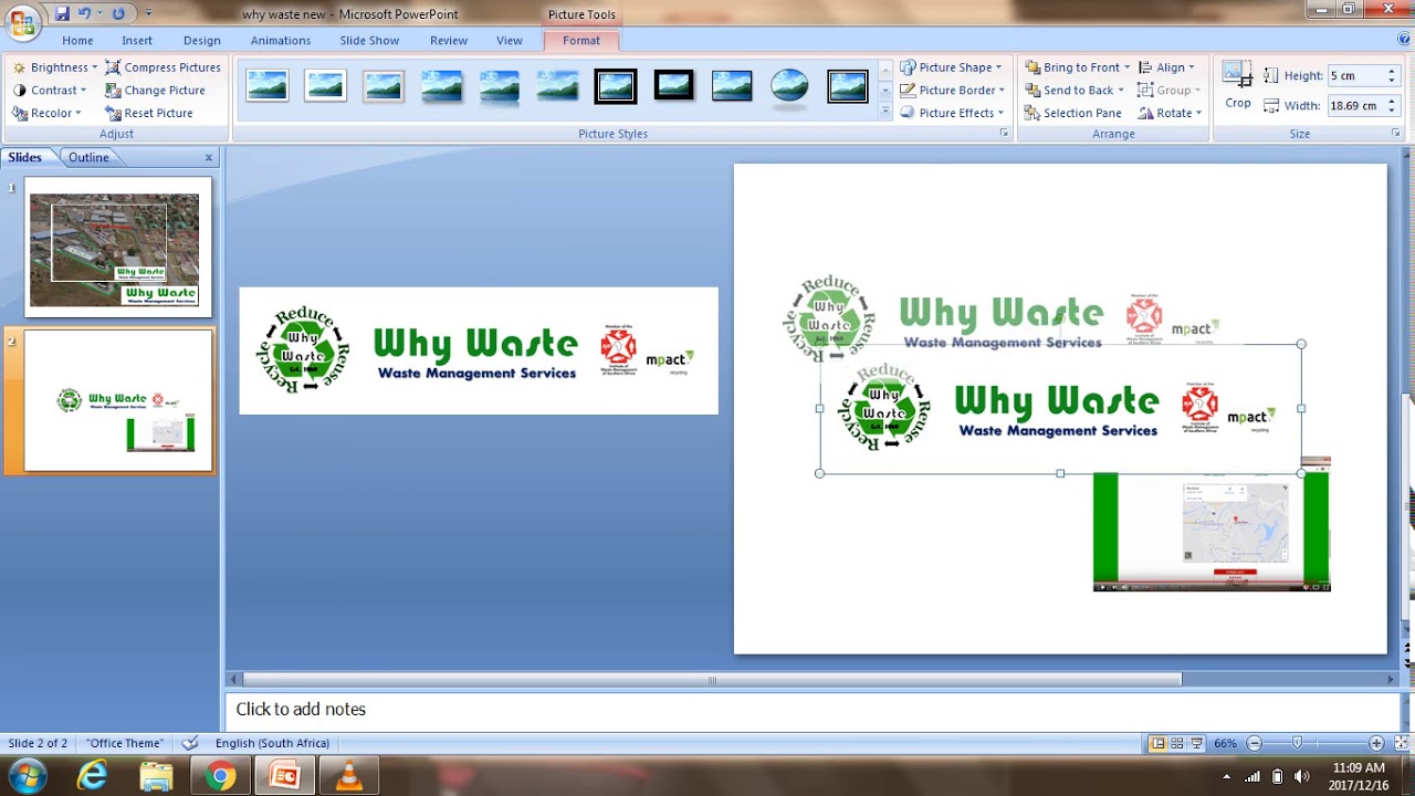 Make A Business Logo with Microsoft PowerPoint - YouTube