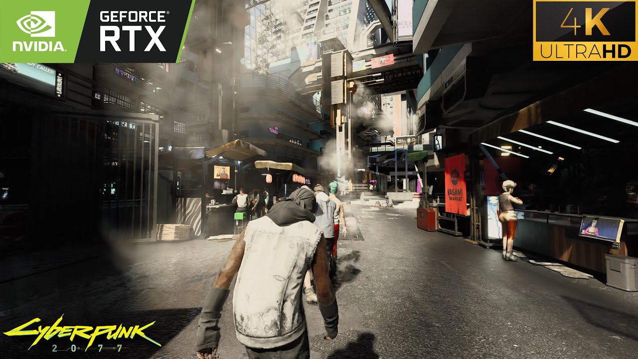 4K HDR Cyberpunk 2077 FSR3 Ultra Realistic Beautiful Next-Gen Path ...