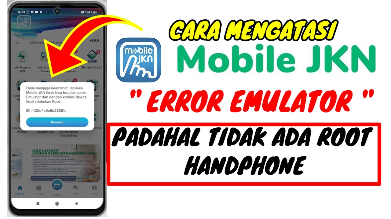 Cara Mengatasi Mobile JKn Error "Aplikasi Mobile JkN Tidak Bisa ...