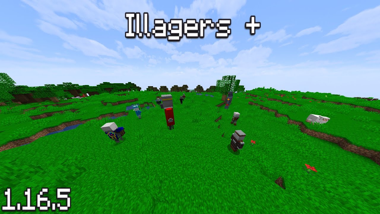 Illagers + Minecraft Mod 1.16.5 (Forge) - YouTube
