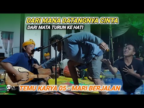 Cilokaq Temu karya 05 - Mari berjalan ( Dari mana datangnya cinta dari mata turun ke hati )