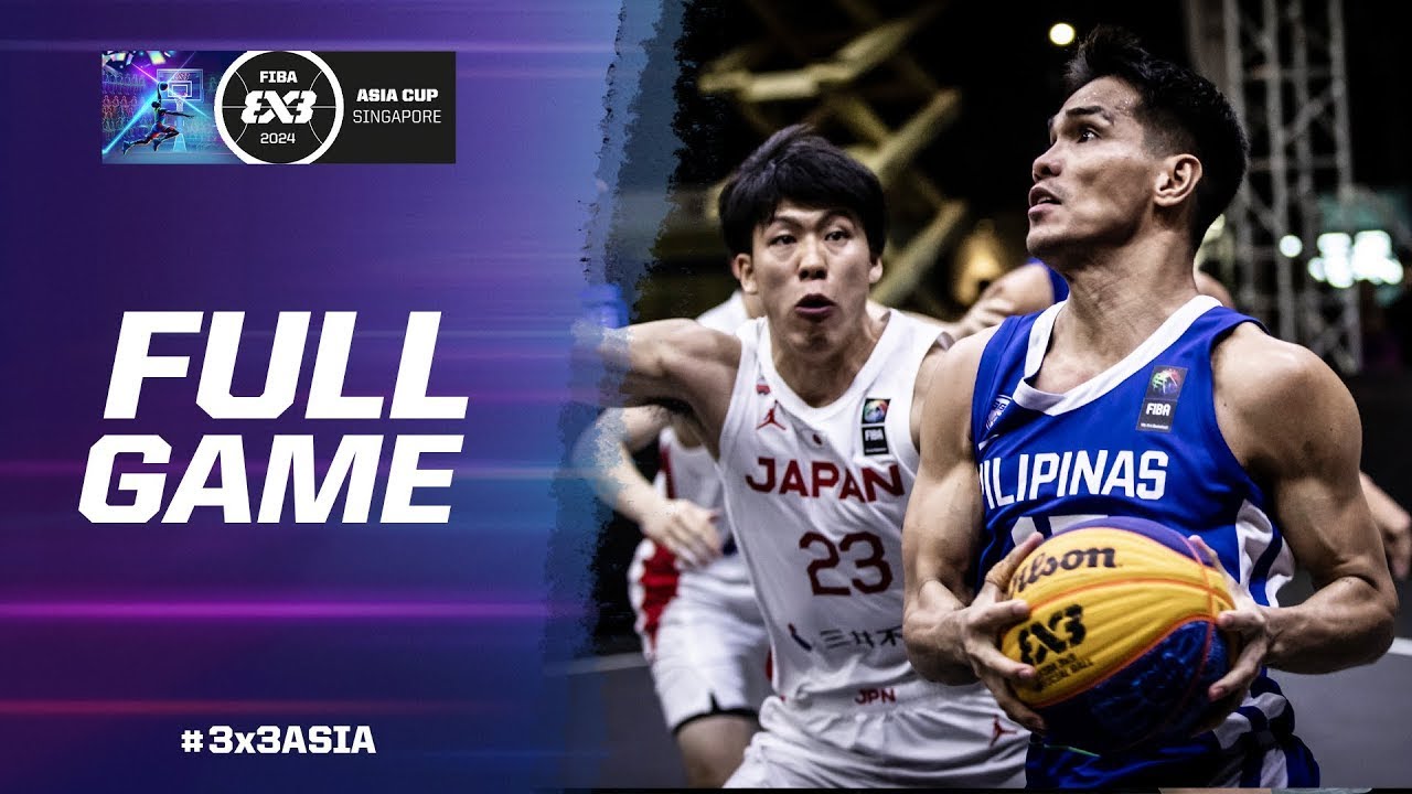 Japan 🇯🇵 vs Philippines 🇵🇭 | Men Full Game | FIBA 3x3 Asia Cup 2024 ...
