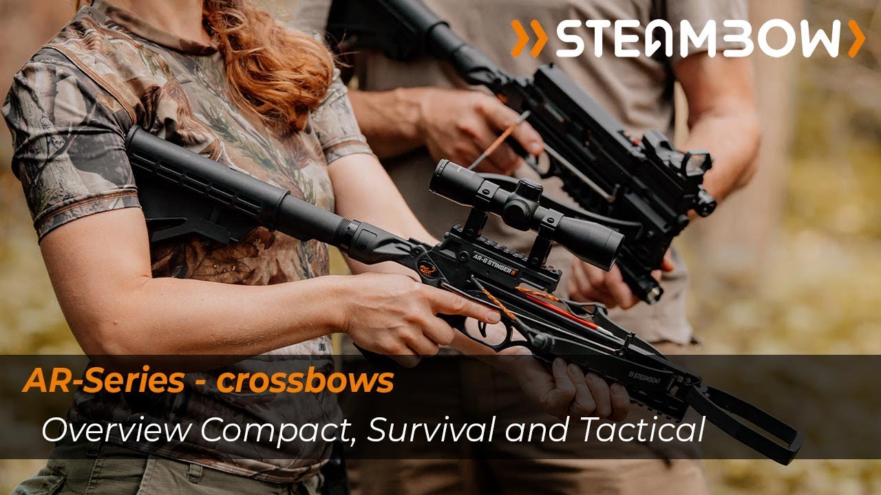 Steambow's AR-6 Stinger II product family overview - YouTube