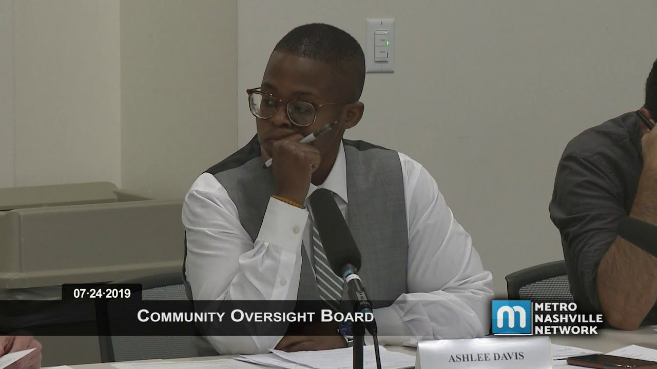07/24/19 Community Oversight Board July 24, 2019 - YouTube