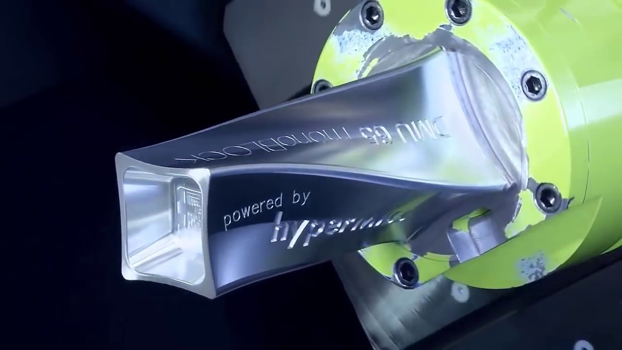 Hyper Mill CNC Machine DMG - 5 Axis - YouTube