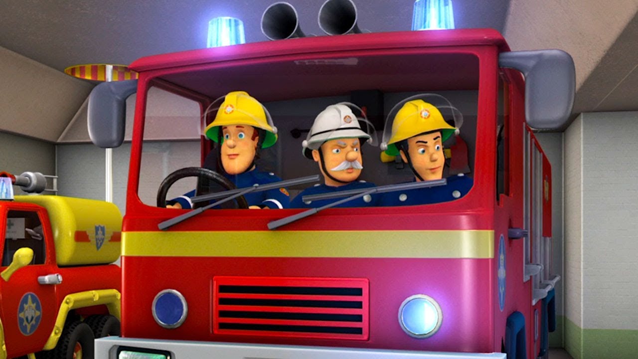 Sam el Bombero Español 🌟Aire caliente - rescates de fuego - 1 hora ...