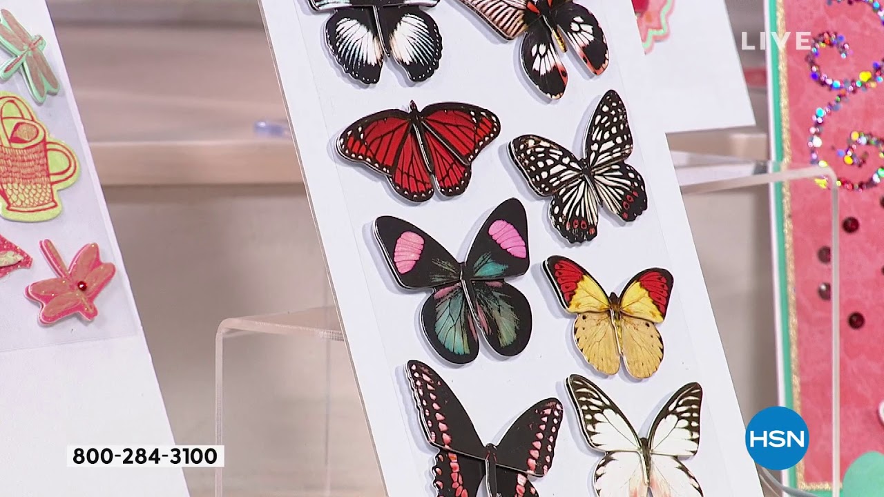 Craft Factory Creations Rosie's Garden Papercraft Kit - YouTube