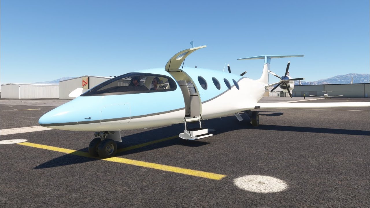 Livestream first look at the LivToAir Eviation Alice in Microsoft ...