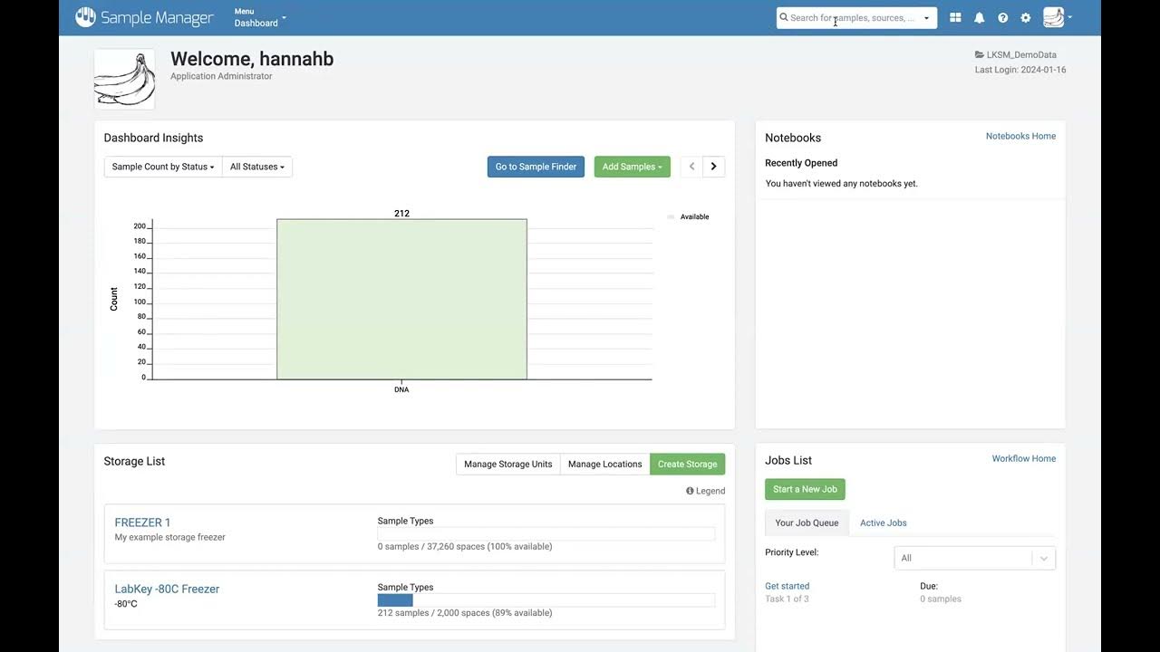 Searching for Storage | LabKey Sample Manager - YouTube