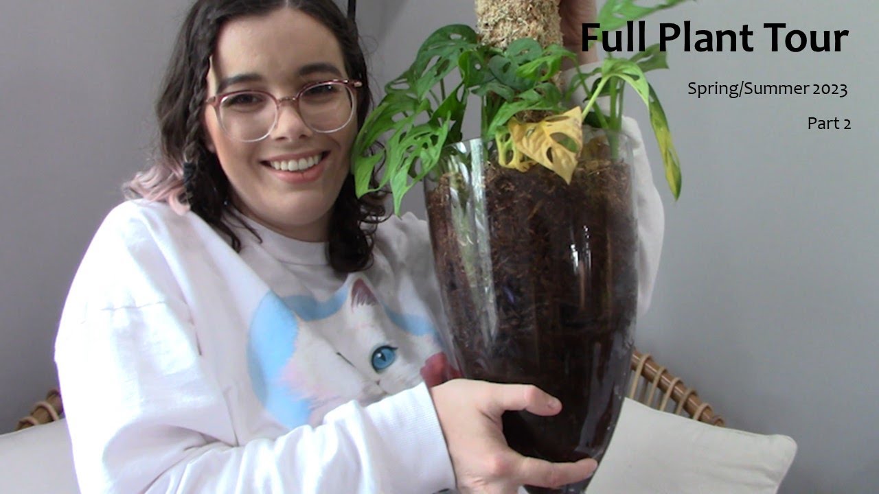 My First Plant Tour, pt 2 - Spring/Summer 2023 - YouTube