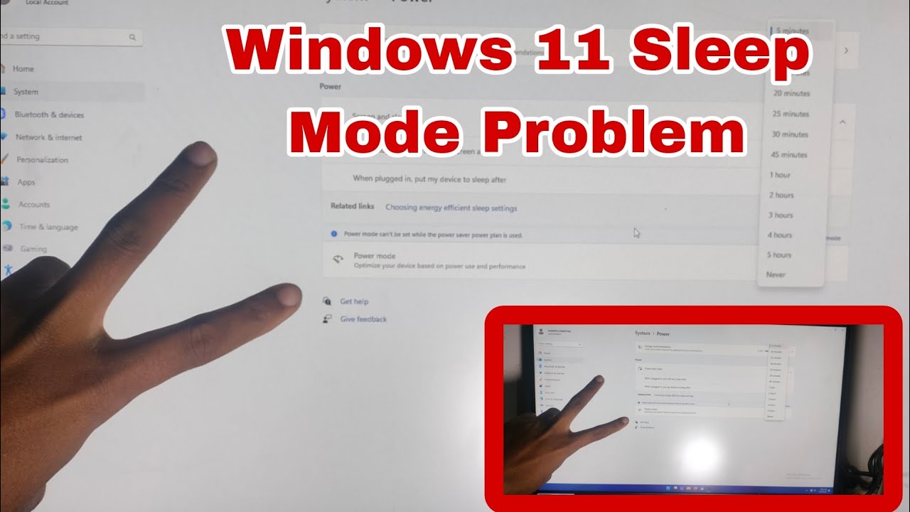How to Fix Windows 11 Screen Display Sleep Mode Problem | Disable ...