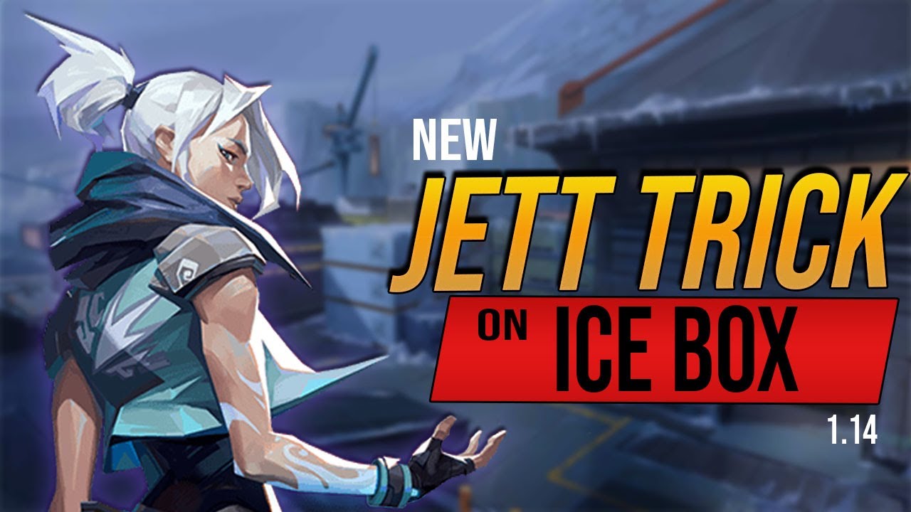 JETT DASH TRICK ON ICE BOX - YouTube