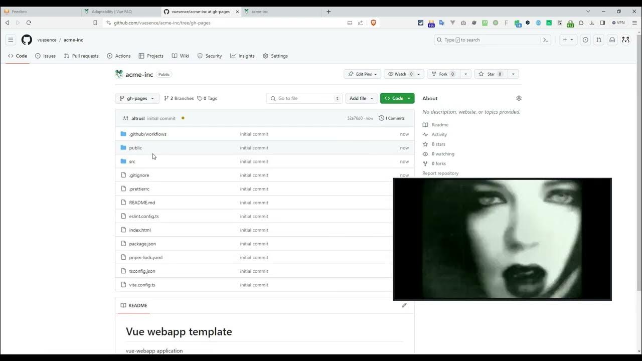 Create vue-webapp screencast - YouTube