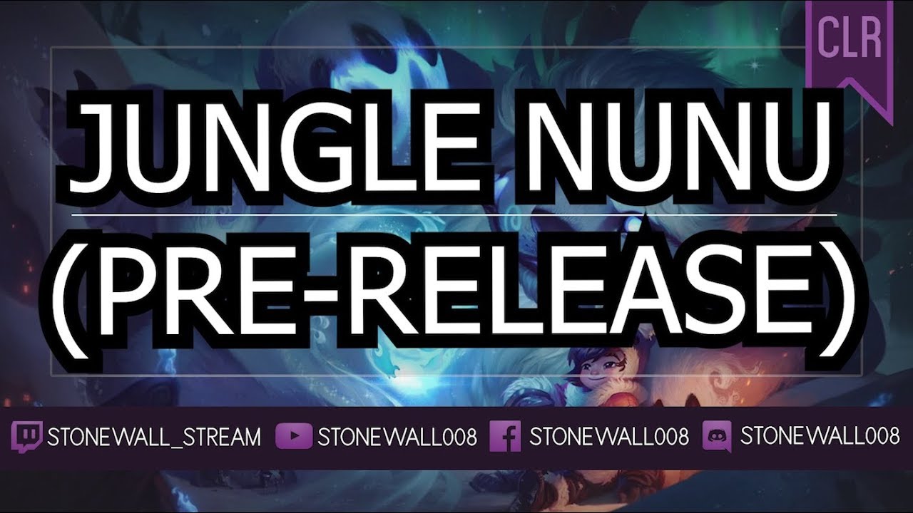 League of Legends - Jungle Nunu (rework pre-release) - YouTube
