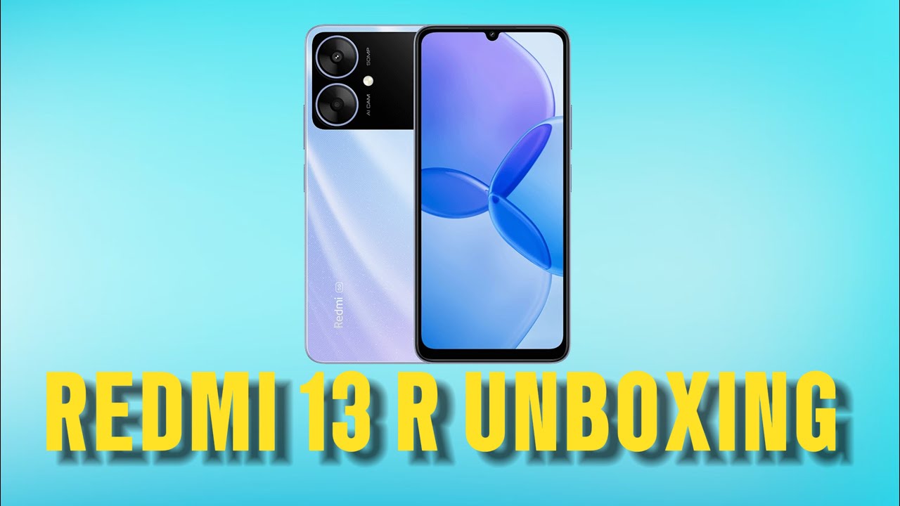 Unboxing the Redmi 13R: What's in the Box?| #redmi #13R - YouTube