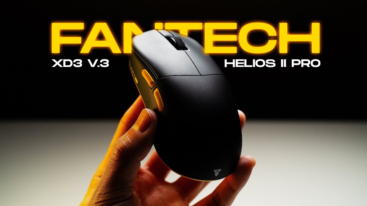 รีวิว Fantech XD3 V3 HELIOS II PRO | เมาส์ 4K ตัวโหด ถึงเวลาที่ผมต้อง ...