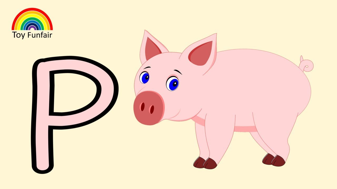 Learning the alphabet | The letter P | Fun way to learn English - YouTube