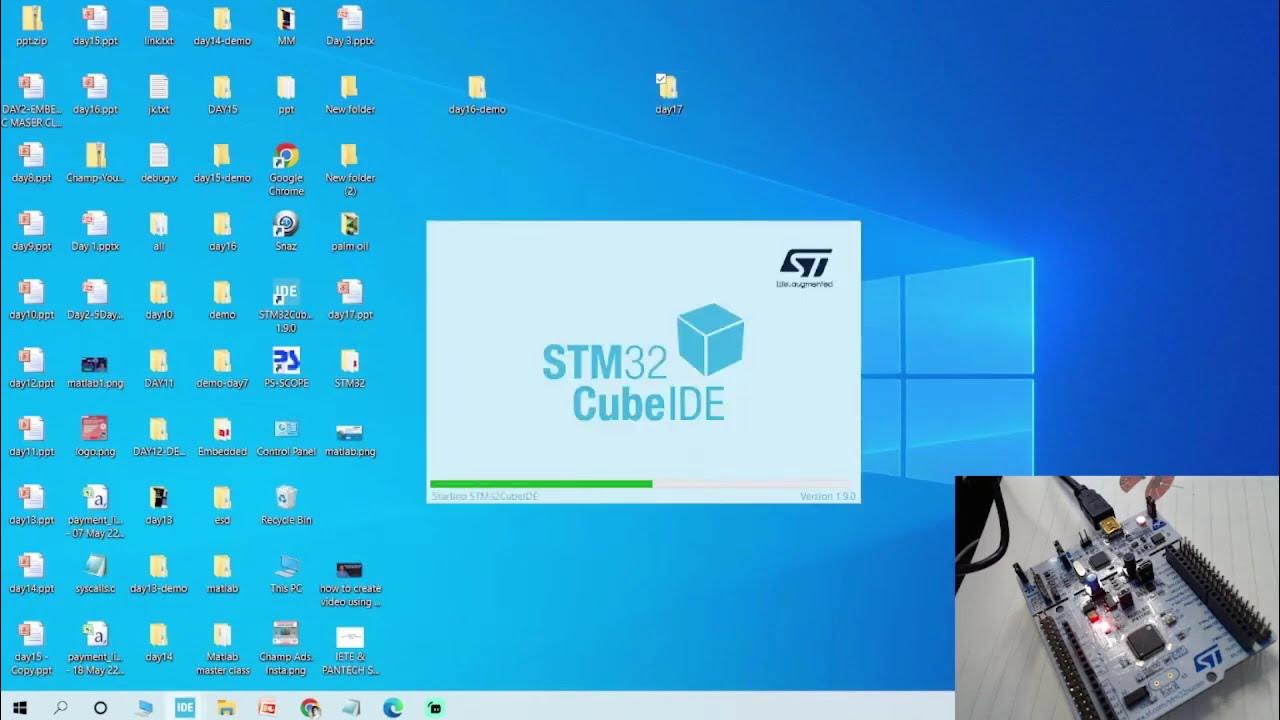 Blinking LED with STM32F411 | Beginner STM32 Tutorial - YouTube