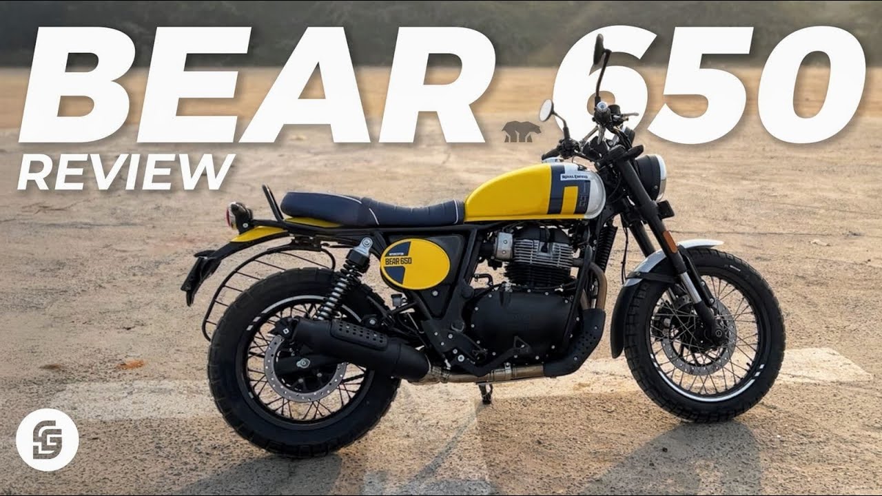 Royal Enfield Bear 650 | The Dual Sport Interceptor 650 - YouTube