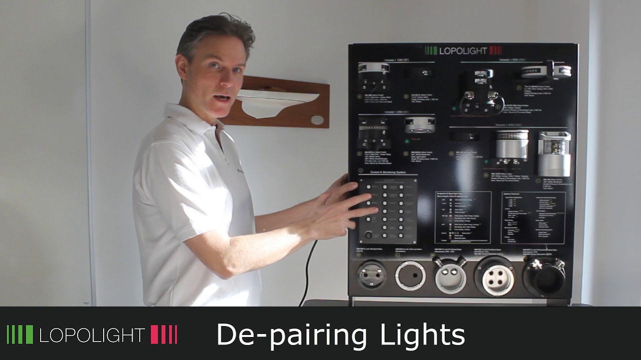 Support: How to pair & group lights on the Lopolight NLC - YouTube