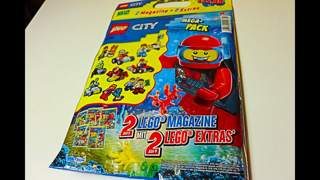 Welche Figuren sind enthalten ?Lego City Mega Pack - YouTube
