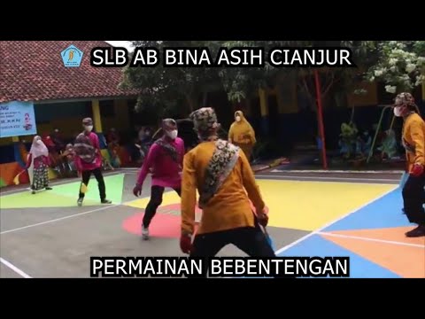 Permainan Bebentengan dari SLB B Bina Asih