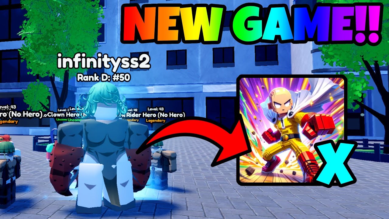 I Got *EARLY ACCESS* To This NEW Anime Simulator!! One Punch Fighters X ...
