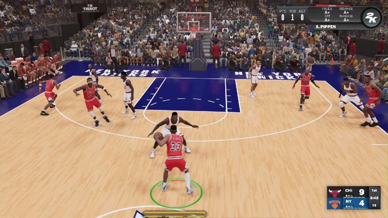 NBA 2K23 mj 69 points - YouTube
