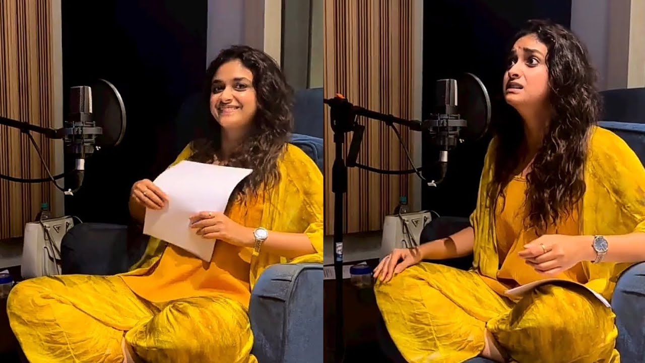 Keerthy suresh Dubbing For Dasara Movie Deleted Scene | Nani | Keerthy ...