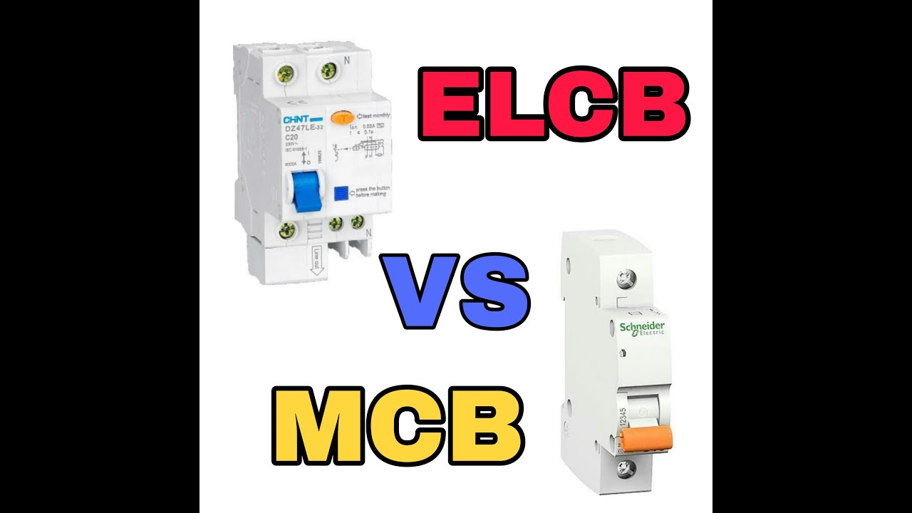 Perbedaan MCB dan ELCB 🤷🏻 - YouTube