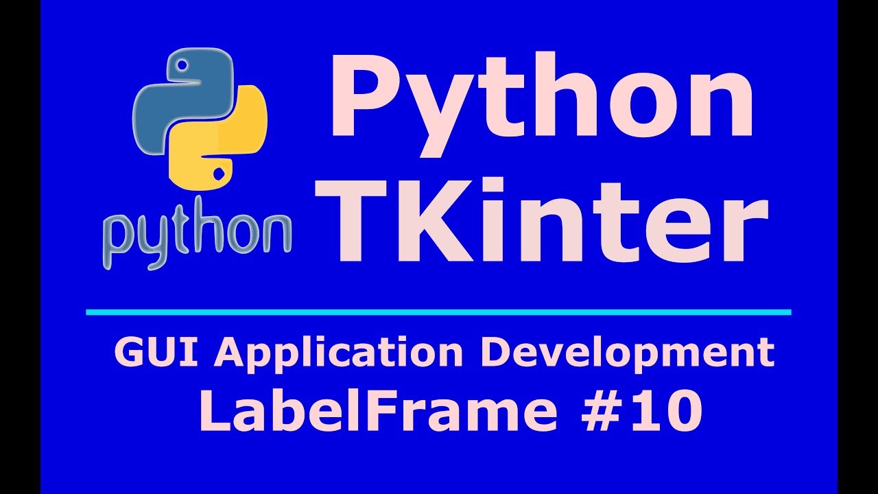 Python Tkinter Create Labelframe And Add Widgets To It