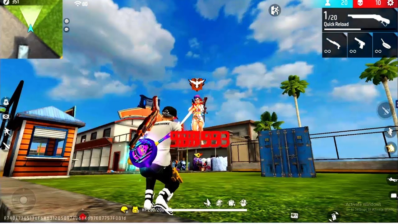 ryzen 5 5600g free fire max fps test max settings free fire pc one shot ...