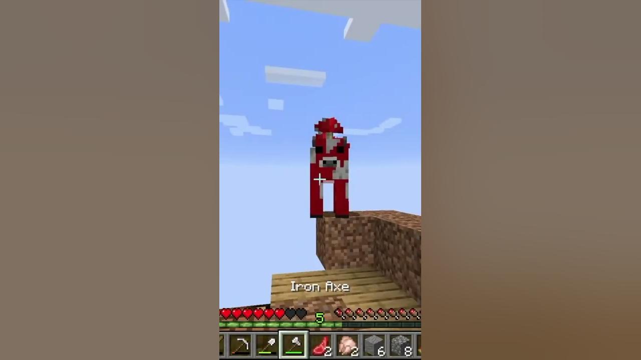 Overspes Pousse Furious Jumper Dans Le Vide Dans Minecraft Youtube