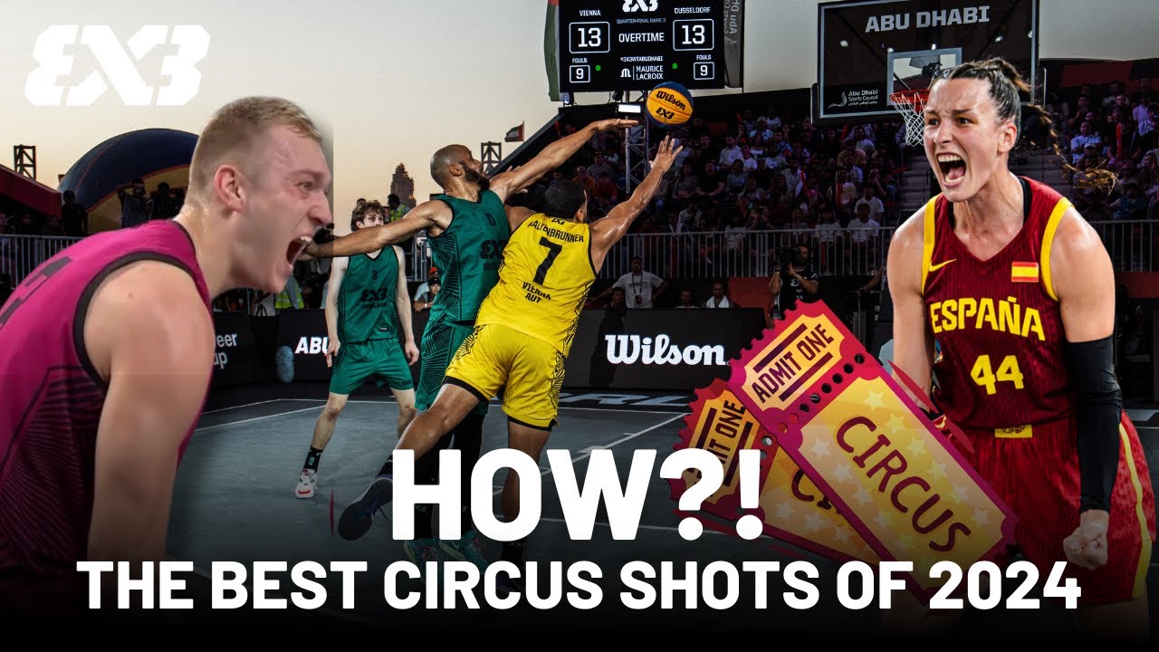 HOW ⁉️😱🚨 8 minutes of the CRAZIEST CIRCUS SHOTS of 2024 | 3x3 ...