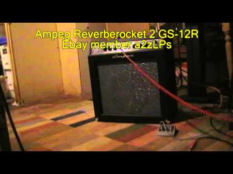 Ampeg Reverberocket 2 (GS-12R), a2zLPs - YouTube