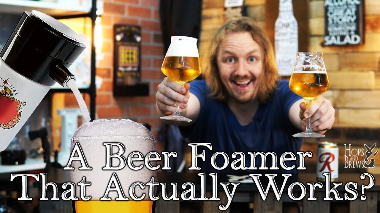 New Beer Head Enhancer - YouTube