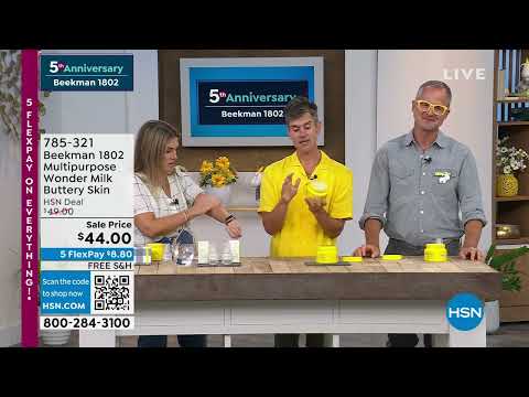 Beekman 1802 Multipurpose Wonder Milk Buttery Skin - YouTube