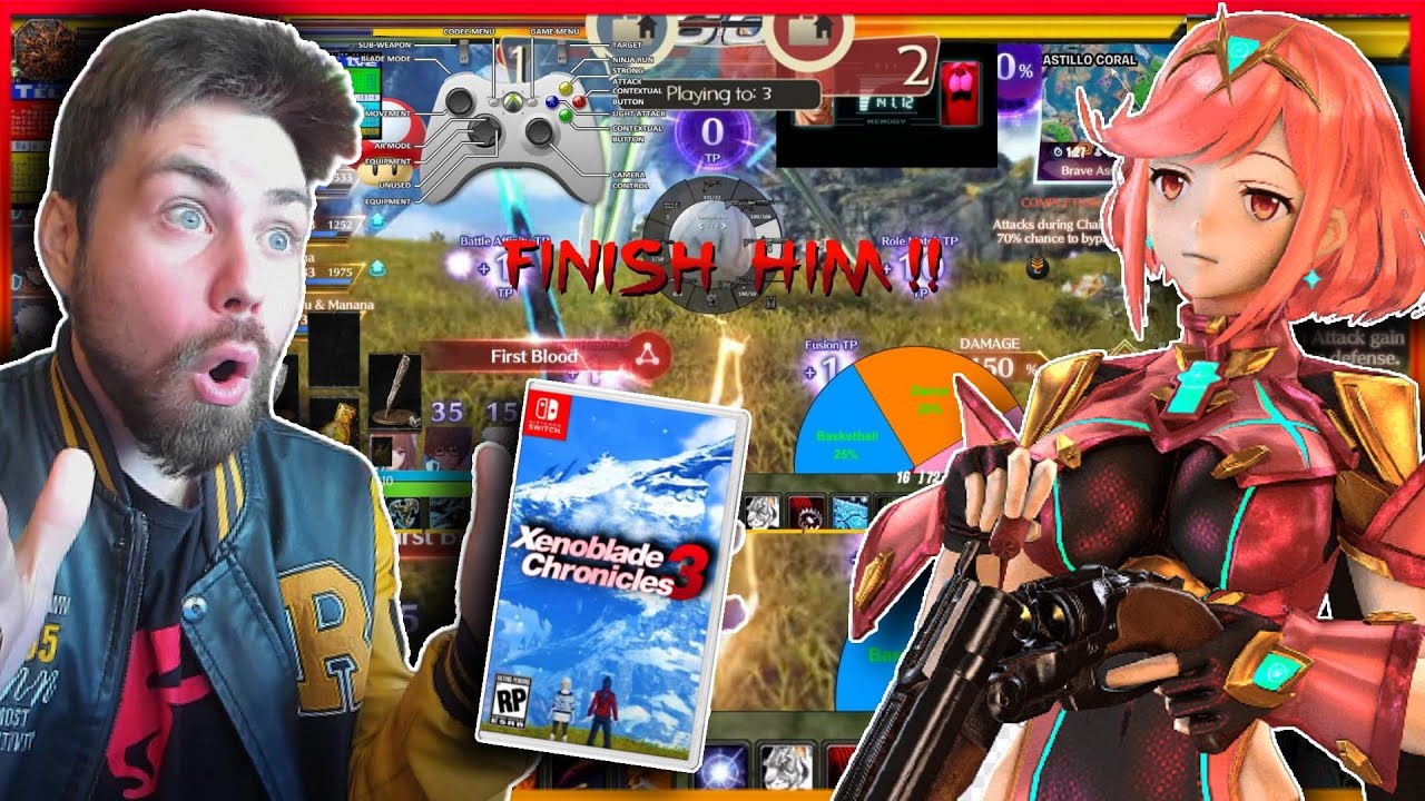 Hay un poco de Xenoblade Chronicles 3 en tu HUD - YouTube