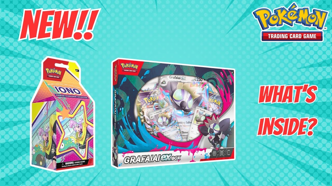 Unboxing The NEW Iono Premium Tournament Collection and Grafaiai EX Box ...
