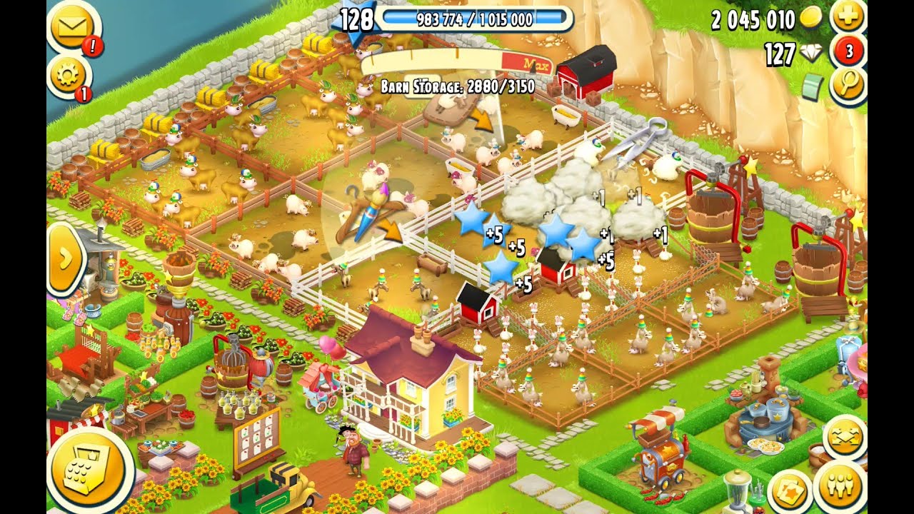 Hay Day Level 128 Update 32 - YouTube