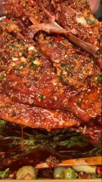 ASMR eating spicy mutton with gravy stake#mukbang #asmr #shorts #viral ...