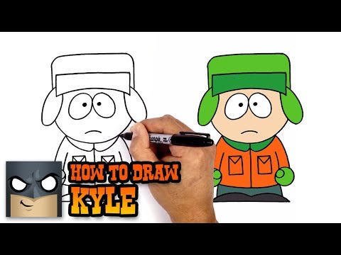 How to Draw Kyle | South Park | Safe Videos for Kids