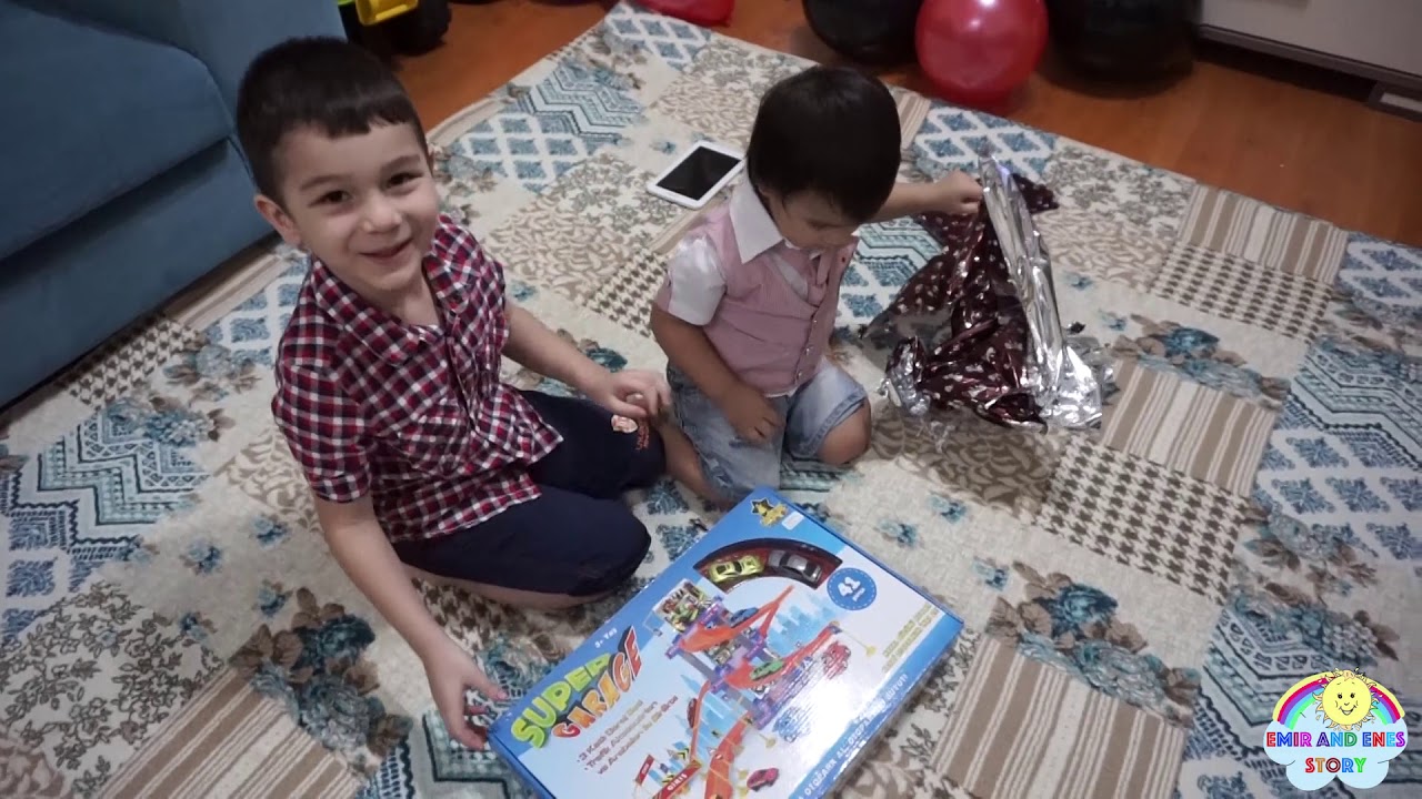 Unboxing toys | Opening his birthday gift - YouTube